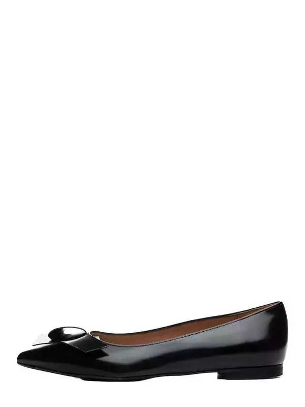 POCHE PARIS Lorraine Flat Pumps - Black