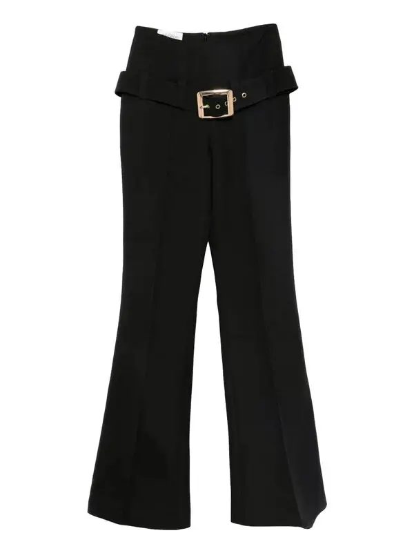 ISABEL SANCHIS High-waisted Trousers - Black