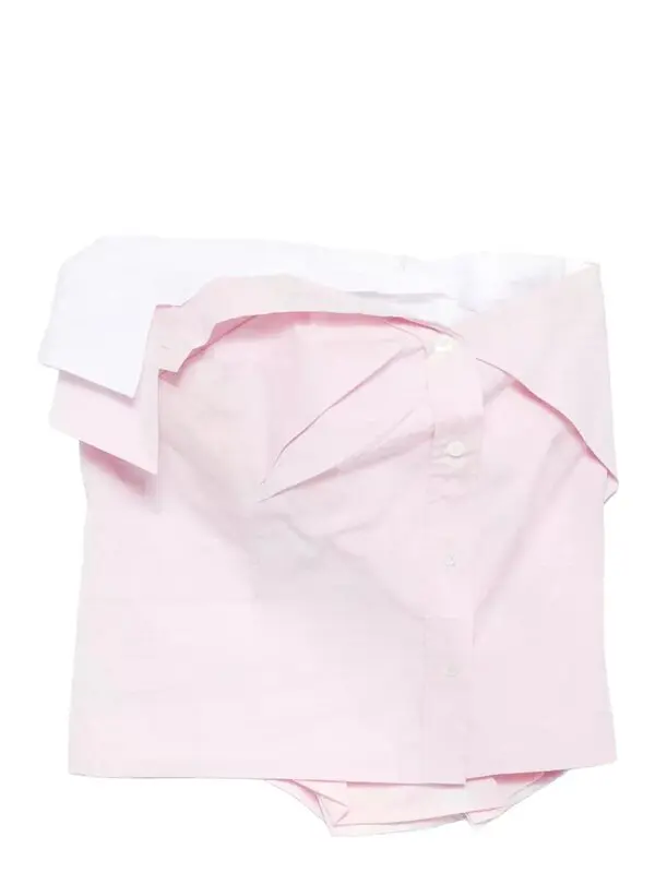 Miu Miu Poplin Top - Pink