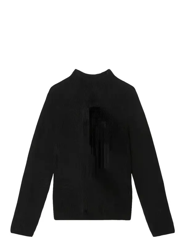 Marc O'polo Ribbed High-neck Jumper - Black