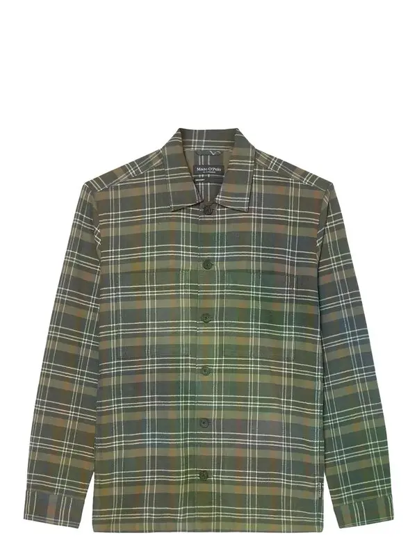 Marc O'polo Plaid Button-up Shirt - Green