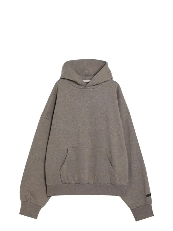 Fear Of God Fleece Cotton Hoodie - Grey