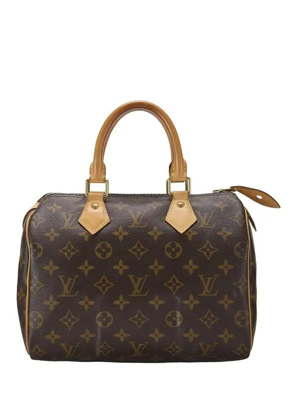 LOUIS VUITTON Monogram Speedy 25 - Brown