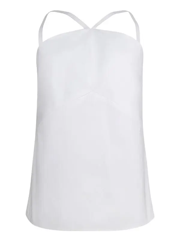 Rosie Assoulin Flying V Top - White