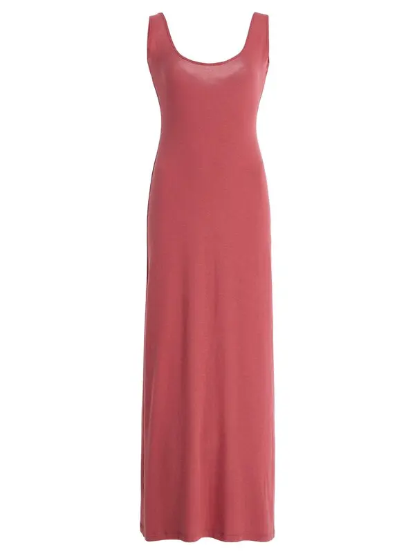 LESET Lauren Maxi Dress - Red