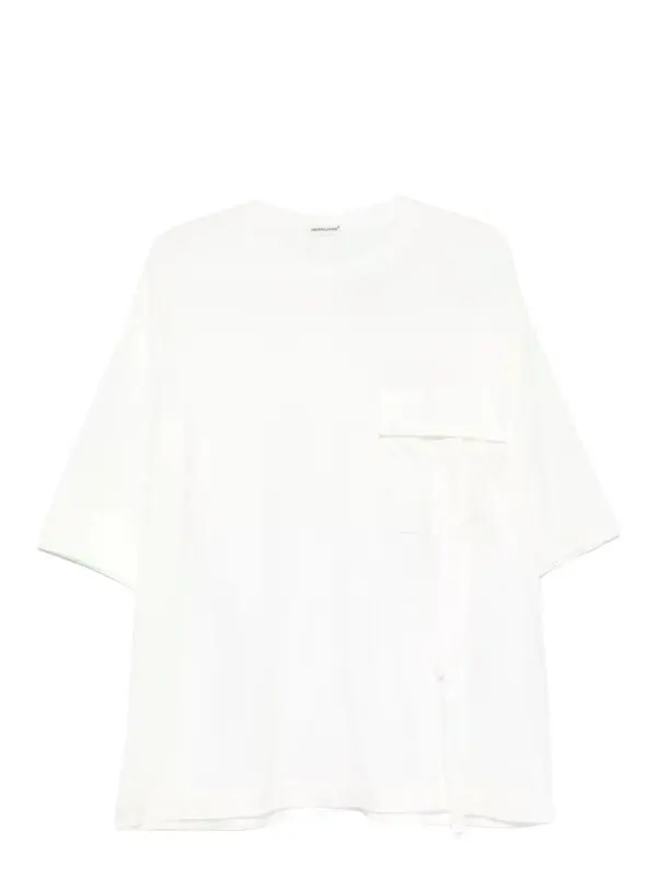 UNDERCOVERISM Strap-detail T-shirt - White
