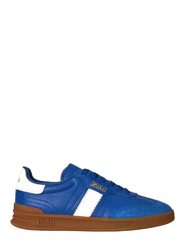Polo Ralph Lauren Heritage Era Suede Leather Sneakers - Blue