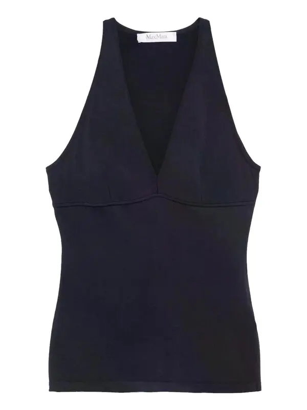 Max Mara Jersey Top - Blue