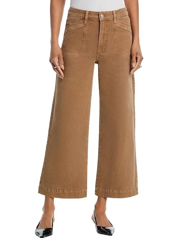 Paige Anessa High-rise Ankle Jeans - Vintage Canewood