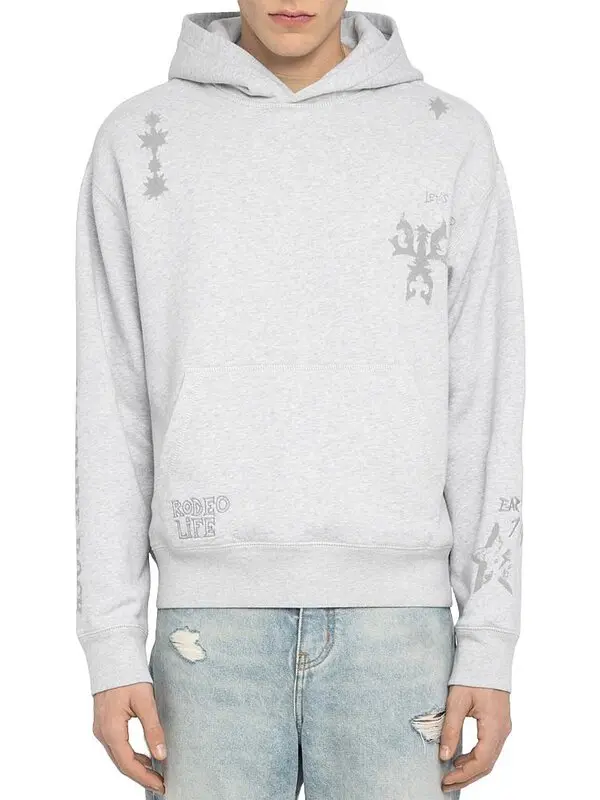 Zadig&Voltaire Graphic Sweatshirt - Gris Chine