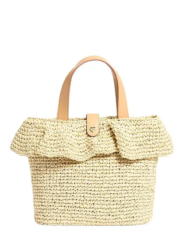 Stoney Clover Lane Ruffle Tote - Woven