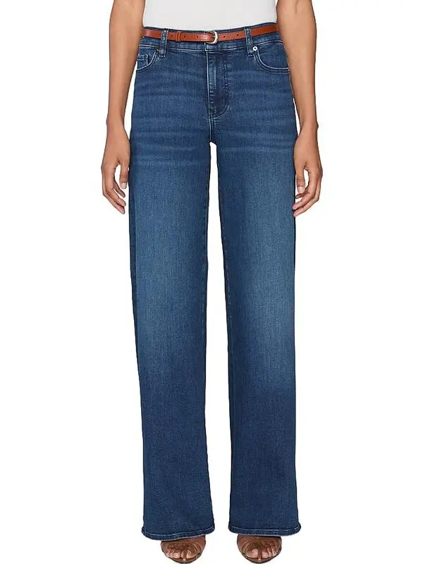 FRAME Le Slim Palazzo High Rise Jeans - Keepsake