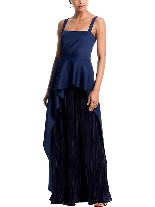 Black Halo Dorothea Gown - Pacific Blue