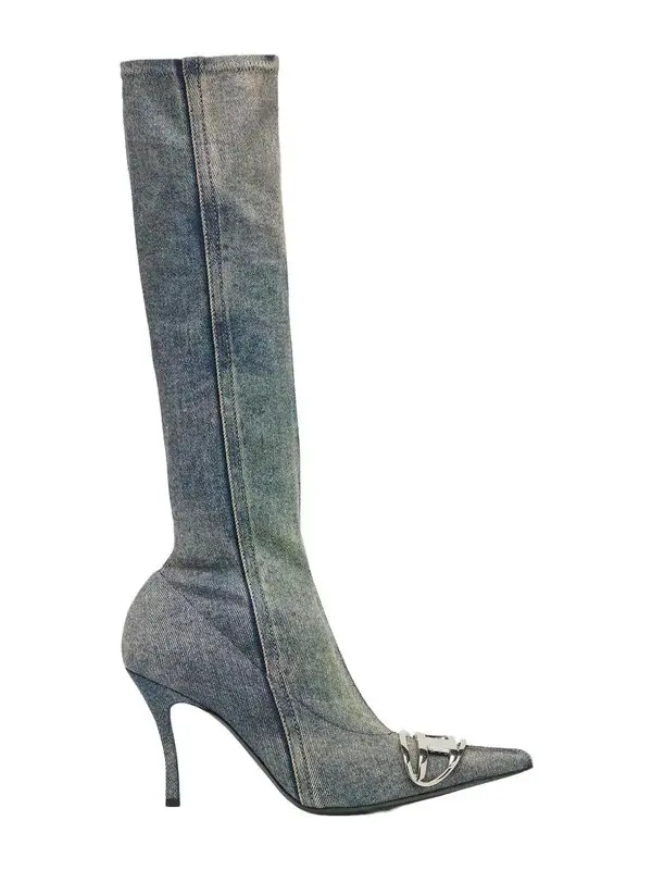 DIESEL D-venus Knee-high Boots - Blue