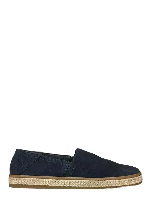Geox Suede Slip-on Espadrilles - Blue