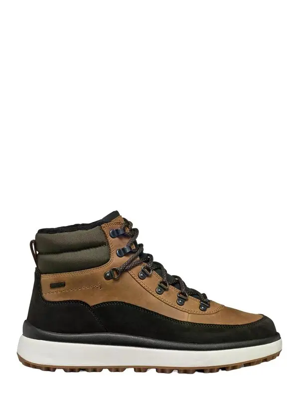Geox Padded Lace-up Boots - Brown