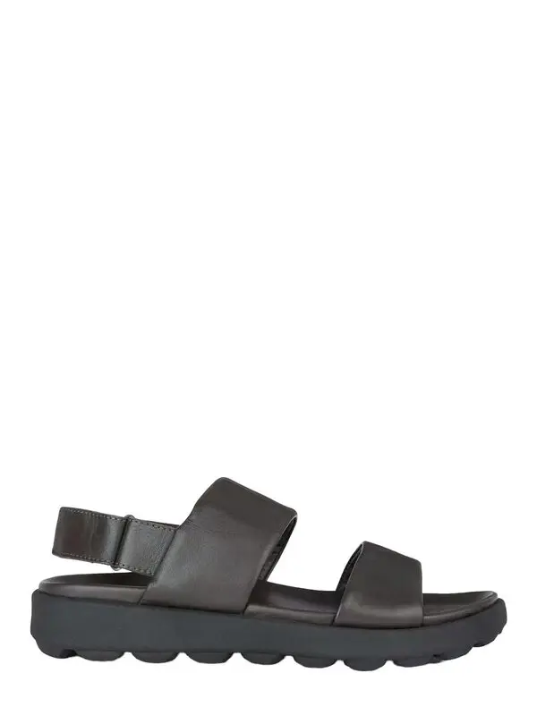 Geox Leather Two-strap Sandals - Brown