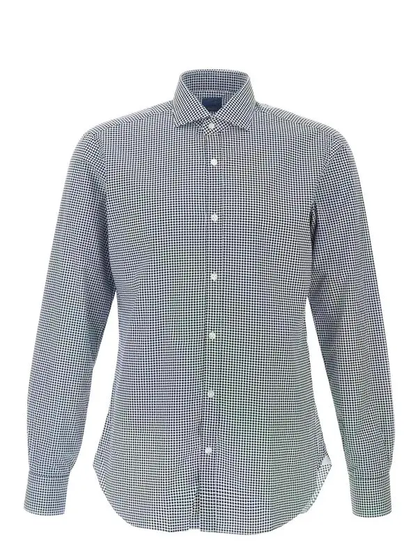 BARBA NAPOLI Cotton Shirt - Blue