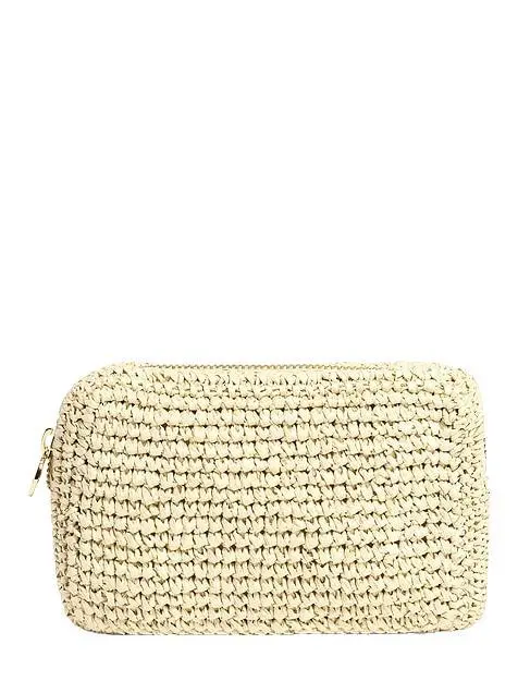 Stoney Clover Lane Small Pouch - Natural