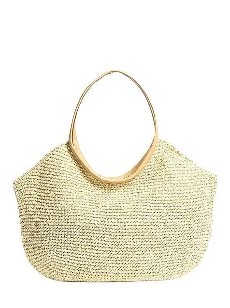 Stoney Clover Lane Scoop Tote - Natural