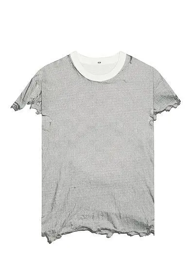 Neuw Digital Vintage Tee In Grey - Grayscale