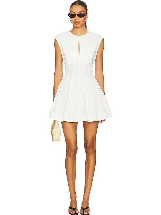 L'academie By Marianna Akiri Mini Dress - White