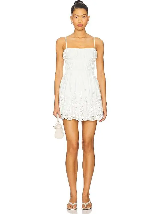 L'academie By Marianna Lya Mini Dress - White
