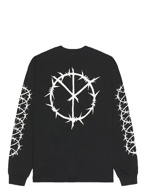 BABYLON Barbed Long Sleeve Tee - Black