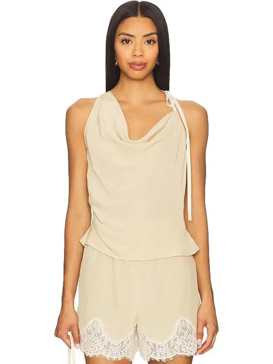 L'academie By Marianna Tinah Top - Beige