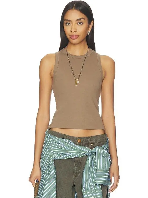 Sold Out NYC The Not So Basic Tank - Stone