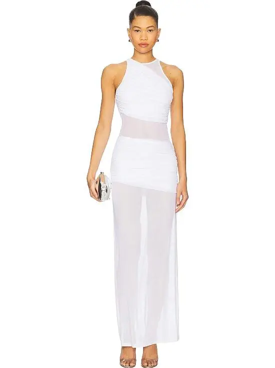Superdown Merri Maxi Dress - White