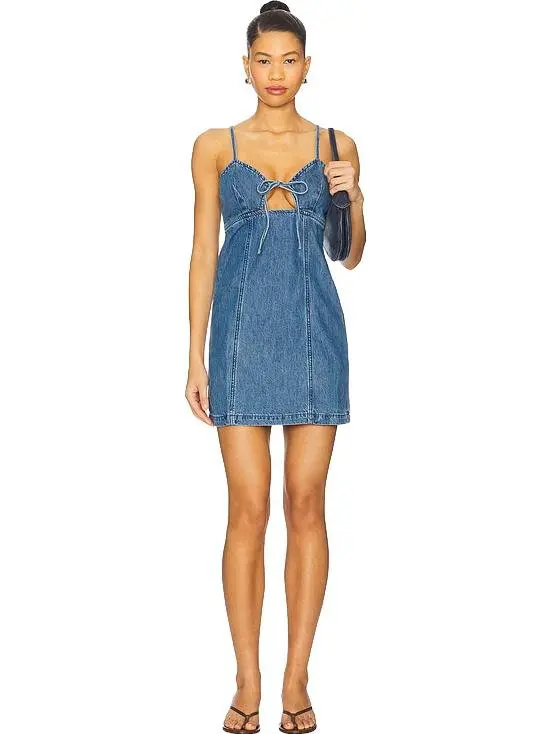 Blanknyc Denim Mini Dress - Blue