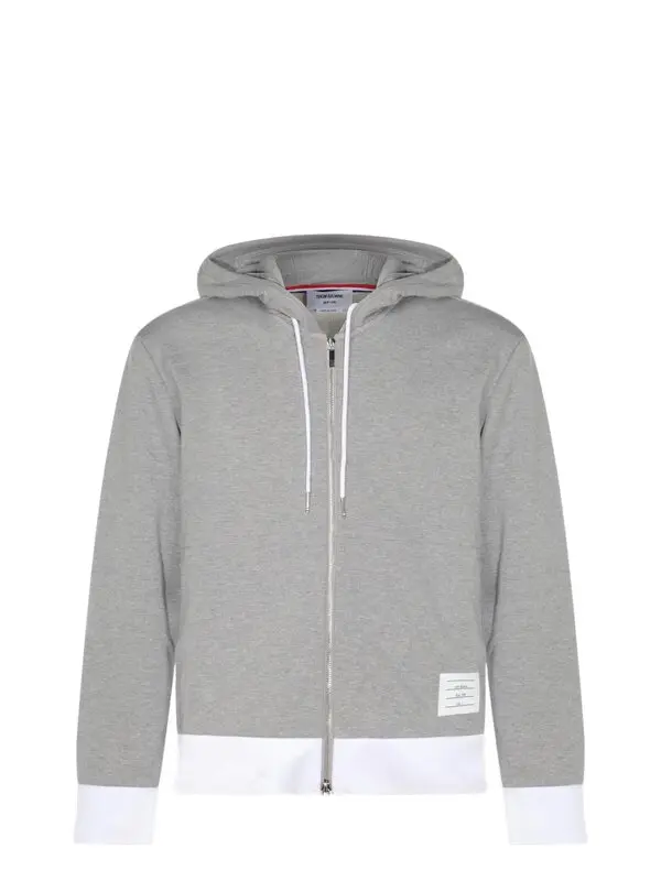 Thom Browne Cotton Sweatshirt - Grey