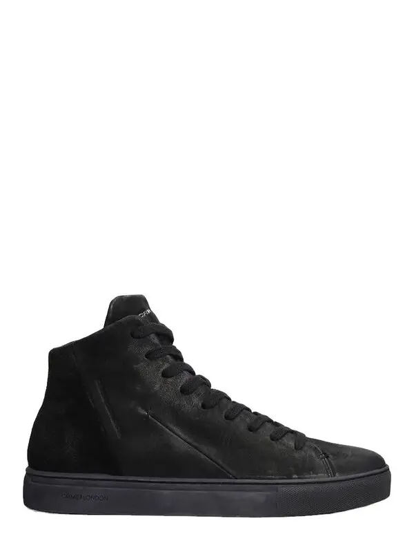 CRIME LONDON High Top Sneakers - Black