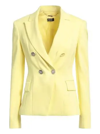 LIU •JO Double-breasted Blazer - Yellow