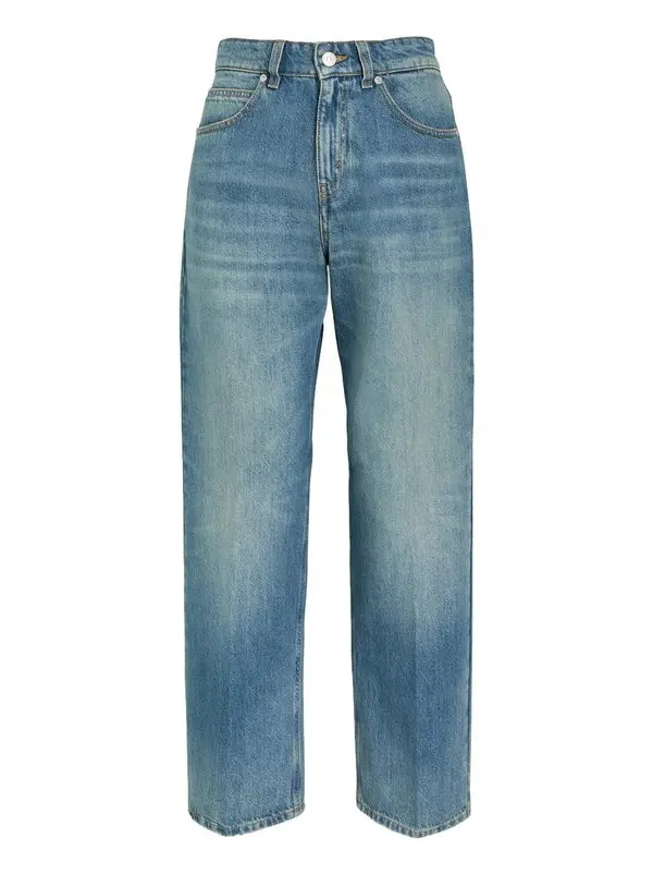 Victoria Beckham Bernie Straight-leg Jeans - Denim