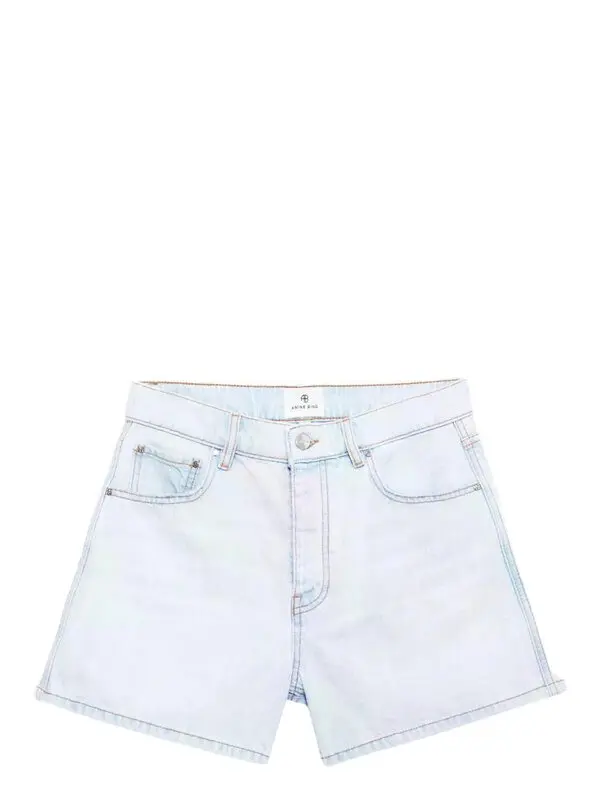 ANINE BING Dalton Denim Shorts - Blue