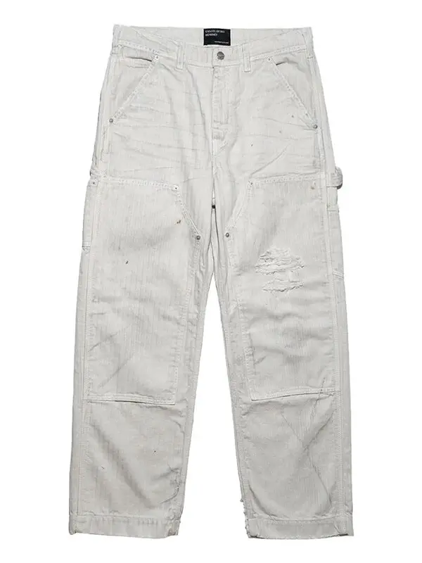 Enfants Riches Déprimés Double Knee Paint Pants - White
