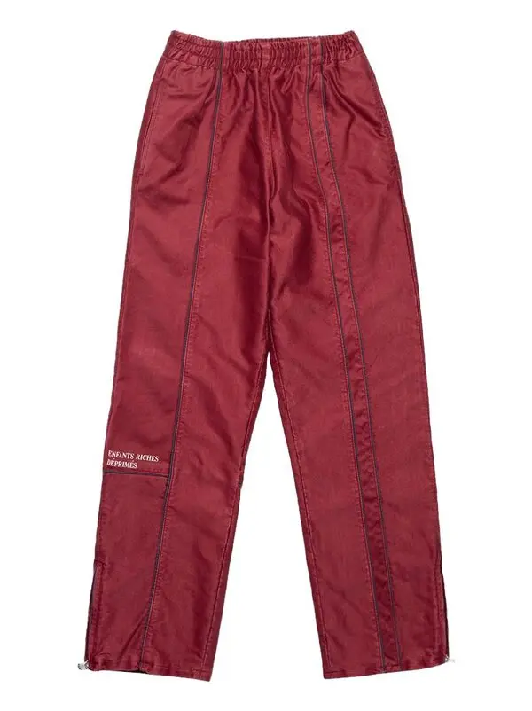 Enfants Riches Déprimés Paneled Track Pants - Burgundy