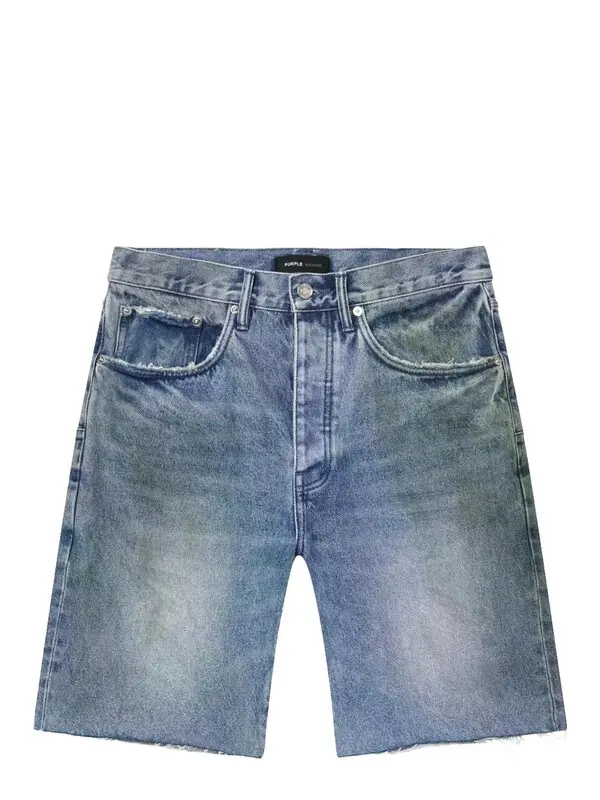 PURPLE BRAND P059 Ferrous Steel Shorts - Blue