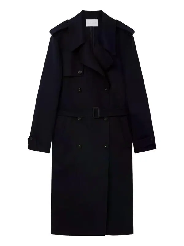 Stella McCartney Double-breasted Trench Coat - Blue