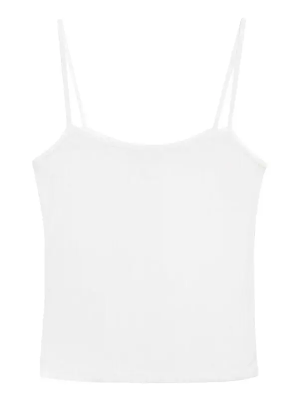 ANINE BING Pia Tank Top - White
