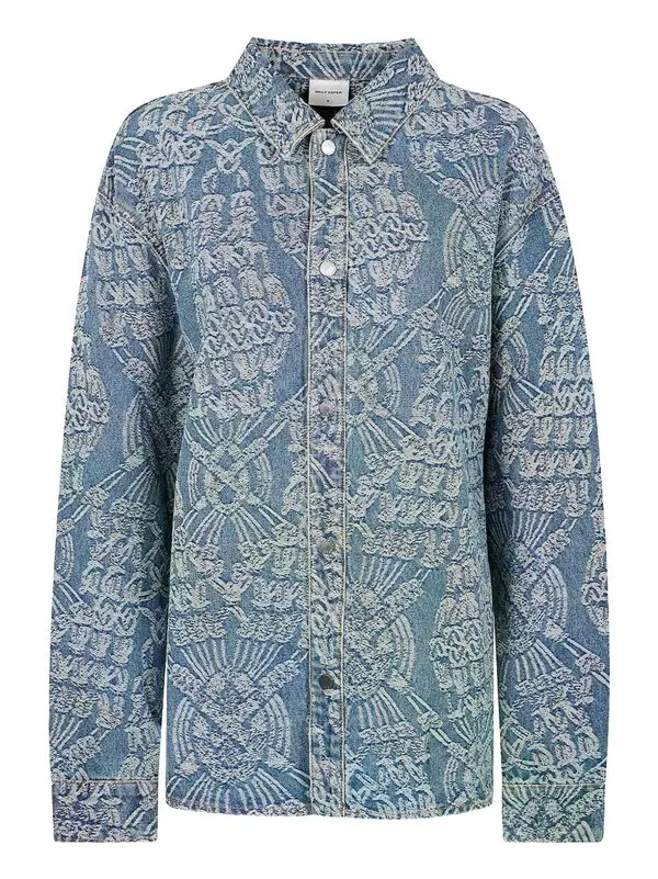DAILY PAPER Denim Shirt - Blue