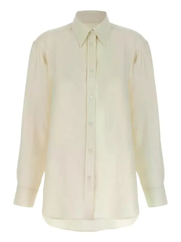 Brioni Silk Shirt - White