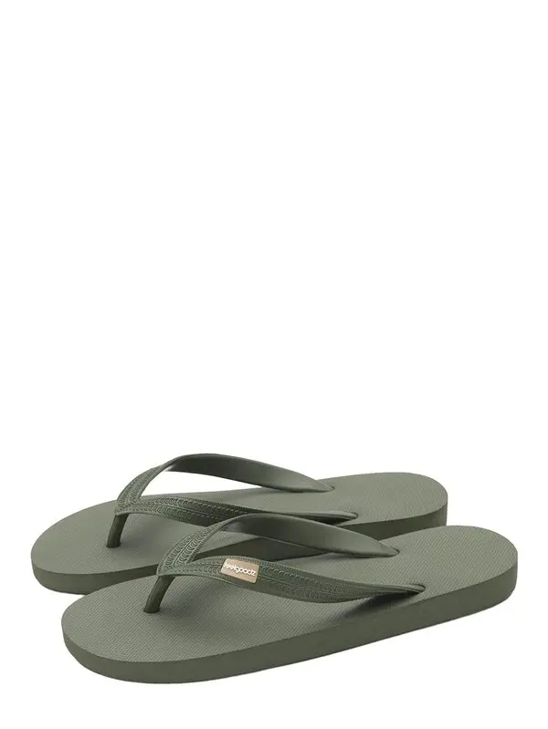 FEELGOODZ Classicz Core Natural Rubber Flip-flops - Lichen