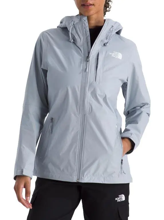 The North Face Alta Vista Hooded Water Repellent Jacket - Blue Flax