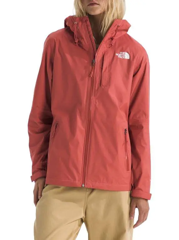 The North Face Alta Vista Hooded Water Repellent Jacket - Mars Dust
