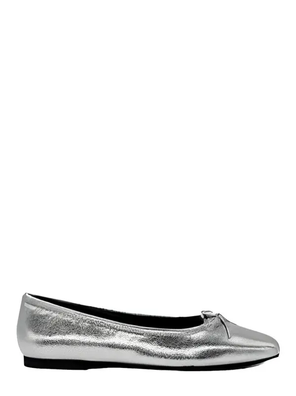 AMIE RAFA Madrid Ballet Flats - Silver