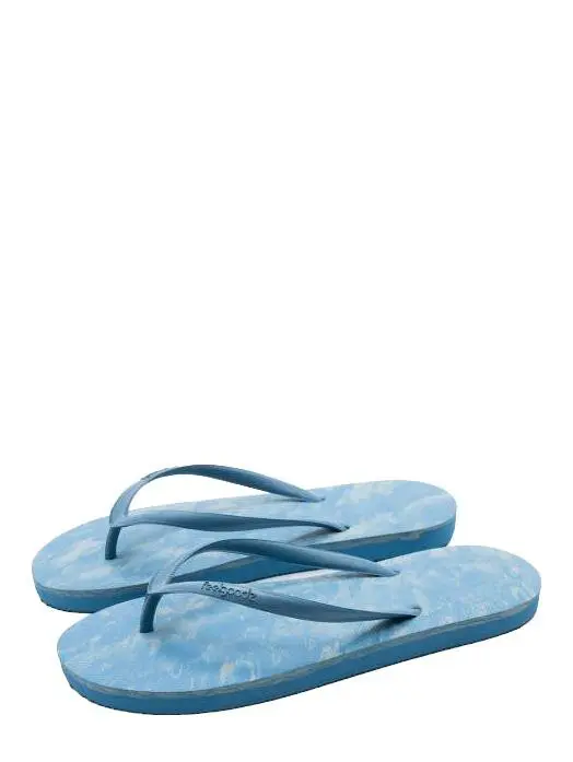 FEELGOODZ Slimz Remix Natural Rubber Flip-flop Thong Sandals - Swell