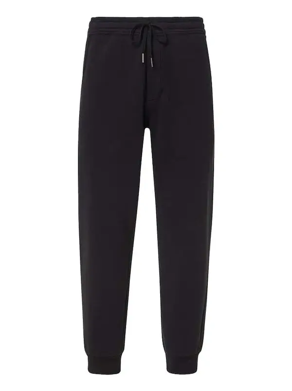 TOM FORD Cotton Jersey Sweatpants - Black